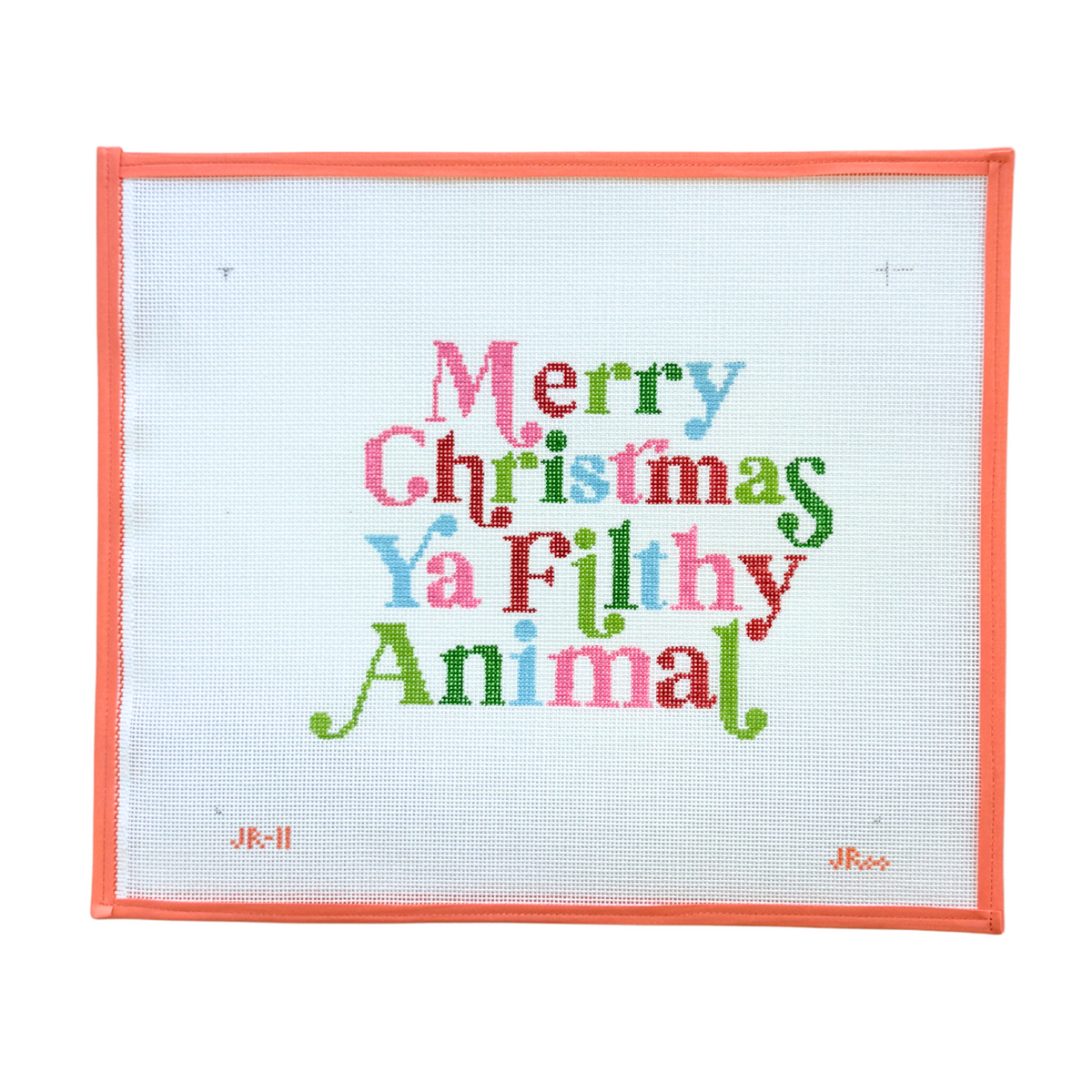 Filthy Animal– JellyRoo Needlepoint